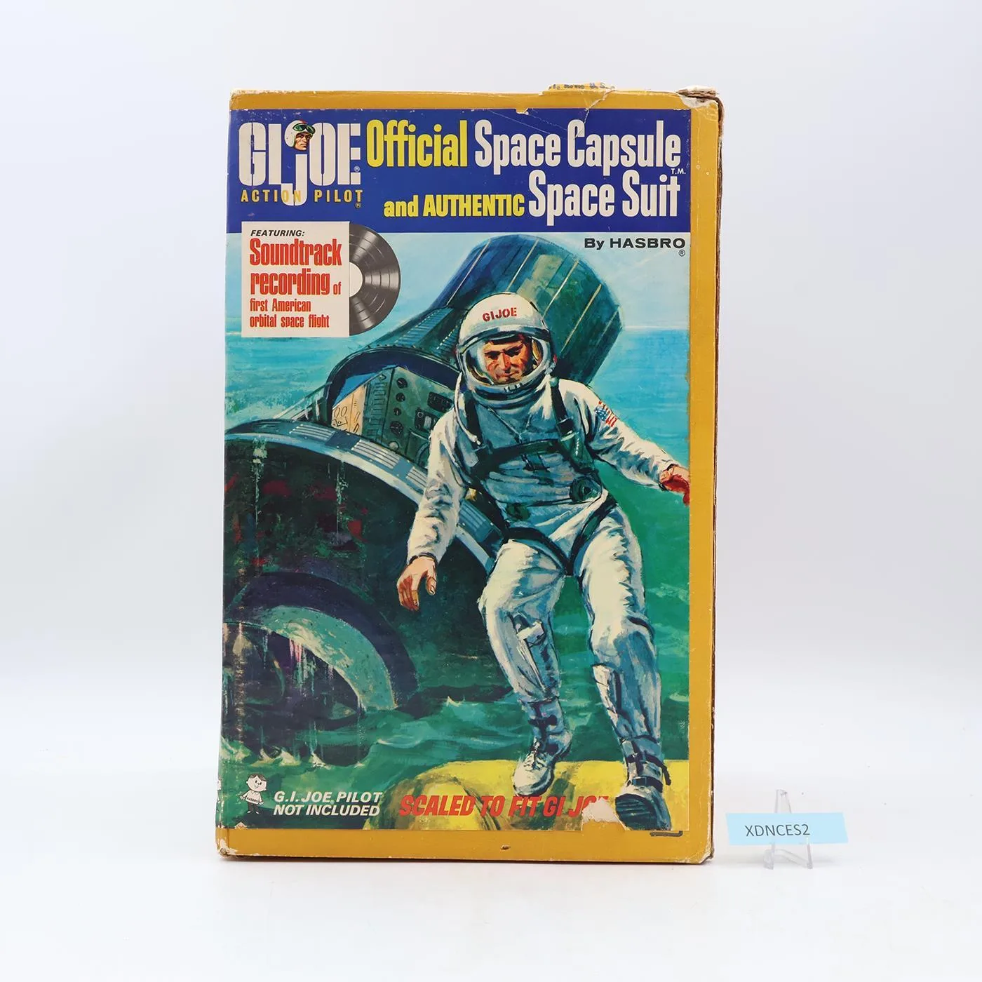 Official Space Capsule, Suit & Record W/Box Sears Exclusive Hasbro 1966 ...