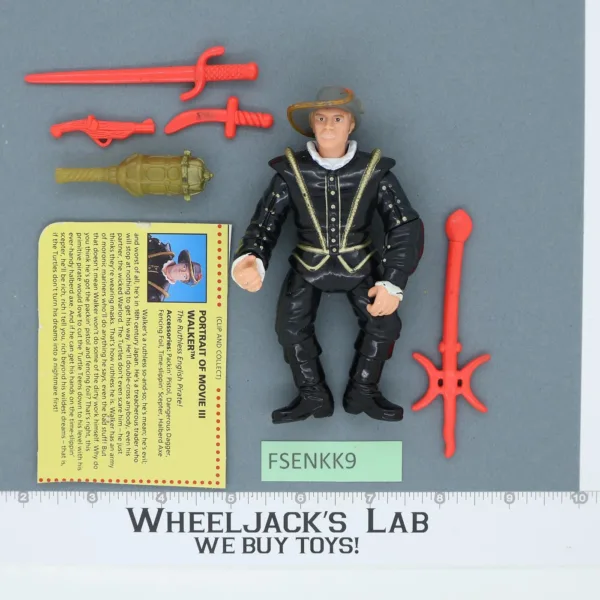 Walker Movie III Pirate 100% Complete Teenage Mutant Ninja Turtle TMNT ...