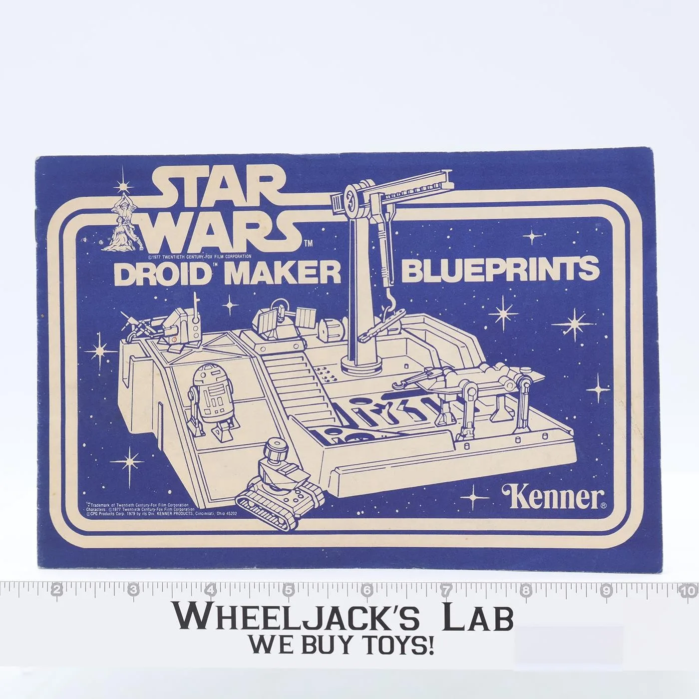 Kenner 1977 Star Wars Droid Maker Blueprints Vintage - Wheeljack's Lab