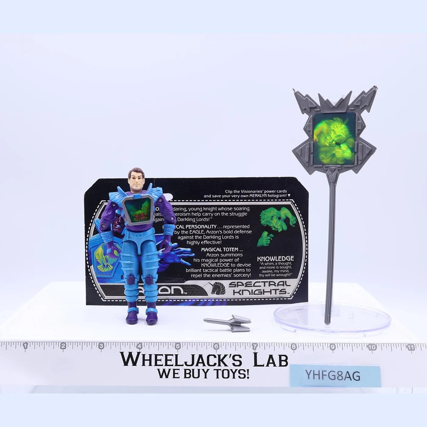 Arzon Spectral Knights Visionaries 1987 Hasbro Vintage Action Figure ...