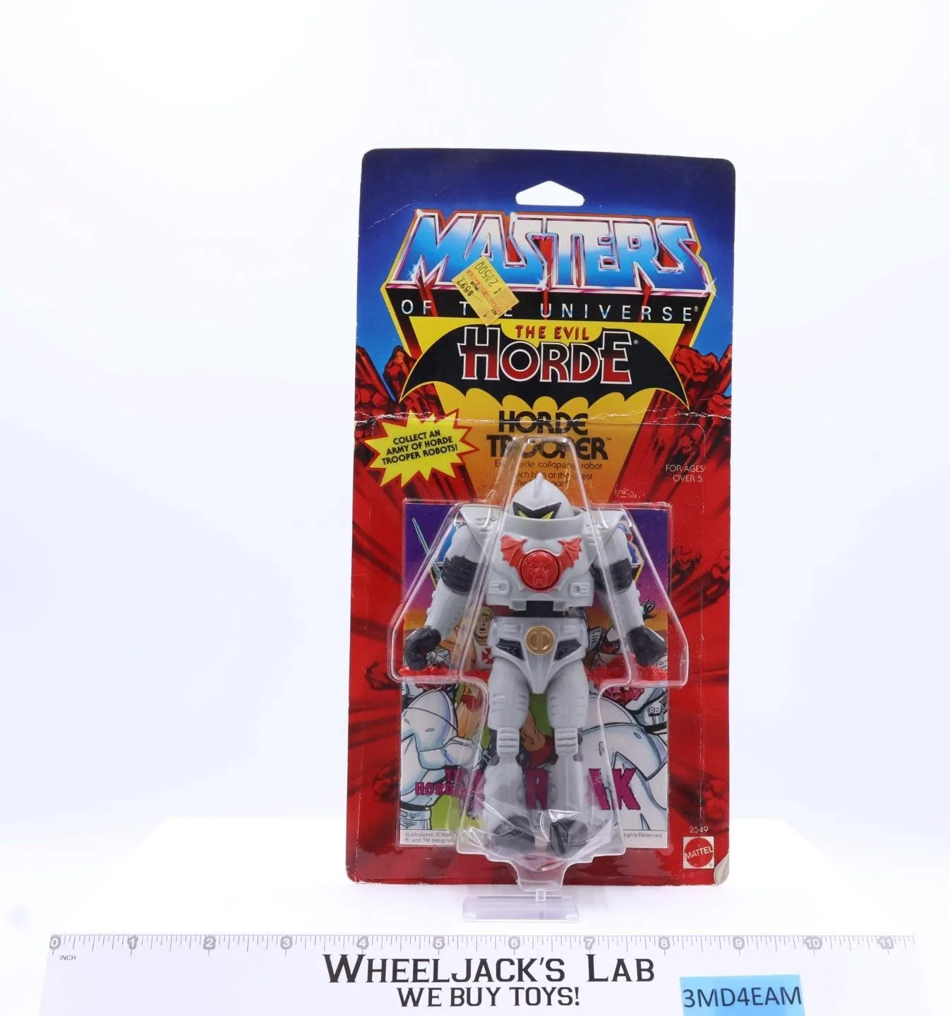 Horde Trooper Masters of the Universe MOTU 1986 Mattel Figure NEW MOSC ...