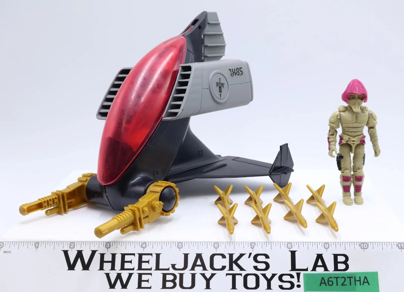 A.G.P. Anti-Gravity Pod W/ Nullifier 100% Complete GI Joe 1988 Hasbro ...