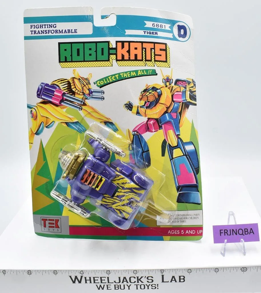 Tiger Robo-Kats Fighting Transformable Robots Tek Toys Robot Action ...