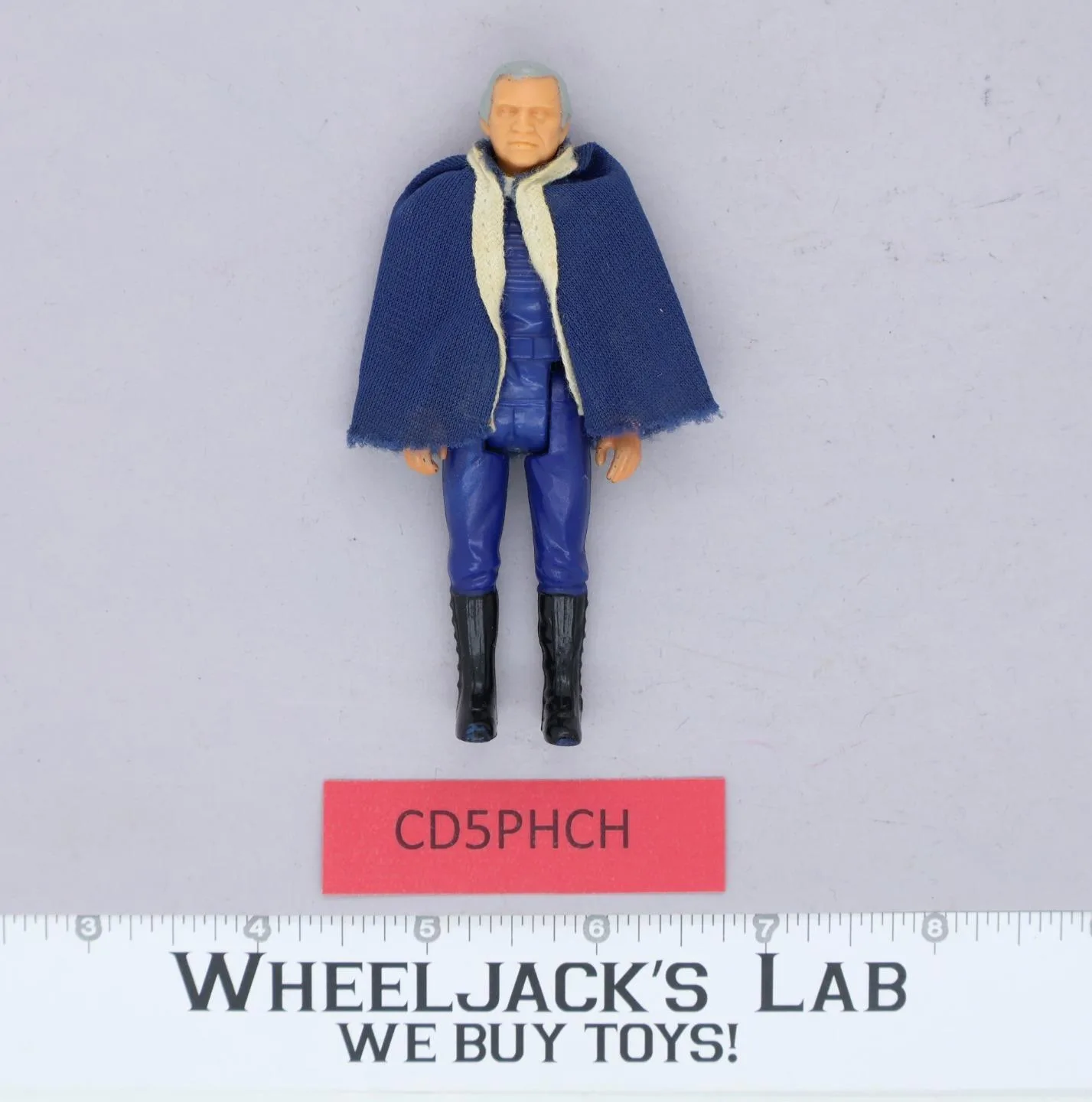 Commander Adama Battlestar Galactica Mattel 1978 Vintage Figure w/ Cape ...