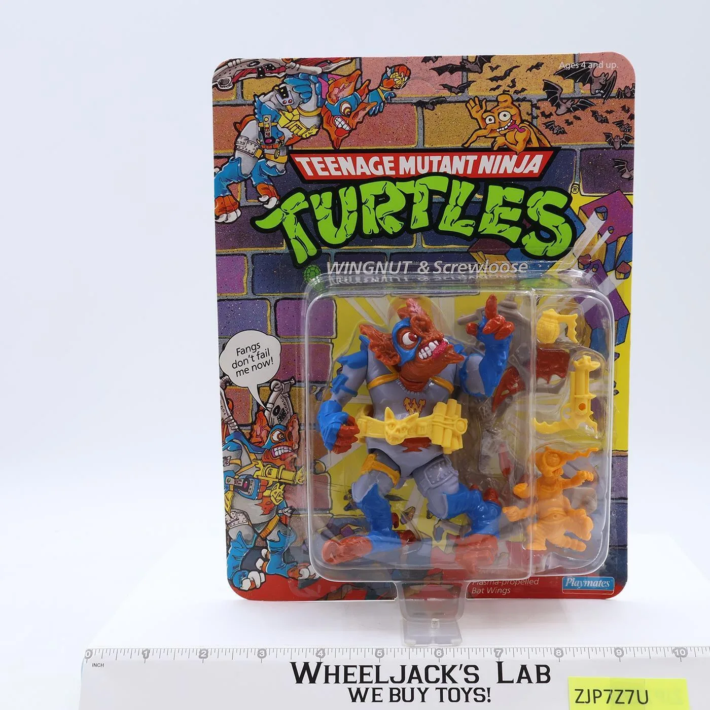 Wingnut Screwloose Teenage Mutant Ninja Turtles TMNT 1990 Playmates ...