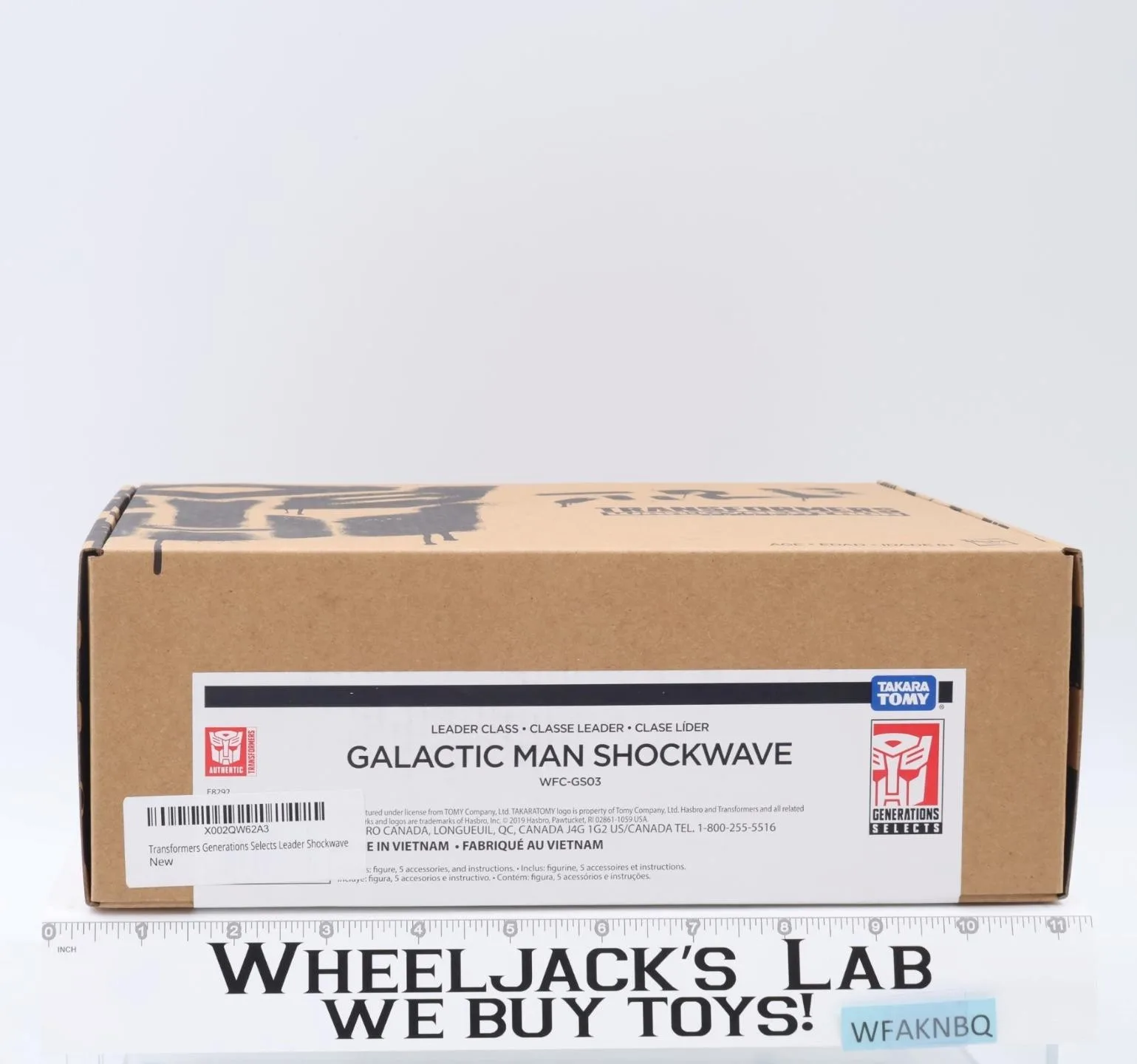 WFC-GS03 Galactic Man Shockwave Transformers Gen. Selects WFC Hasbro ...