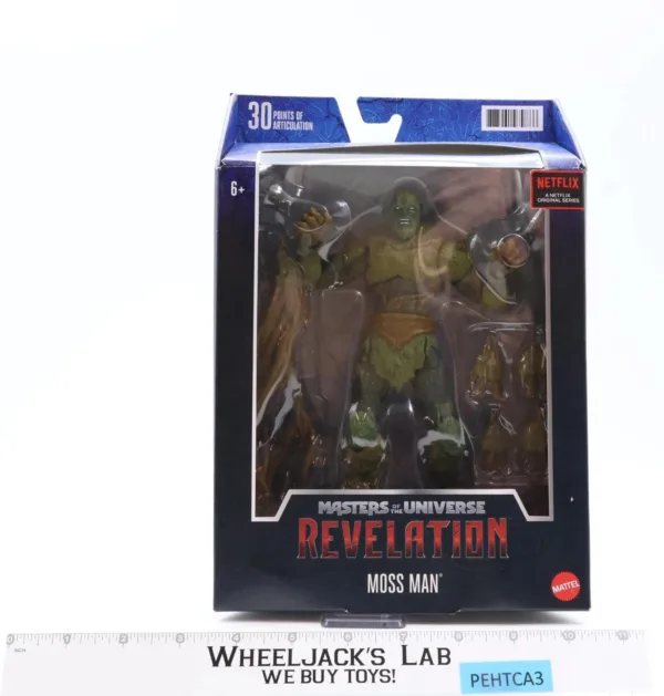 Moss Man Masters of the Universe Masterverse Revelation Netflix NEW SEALED - Wheeljack's Lab