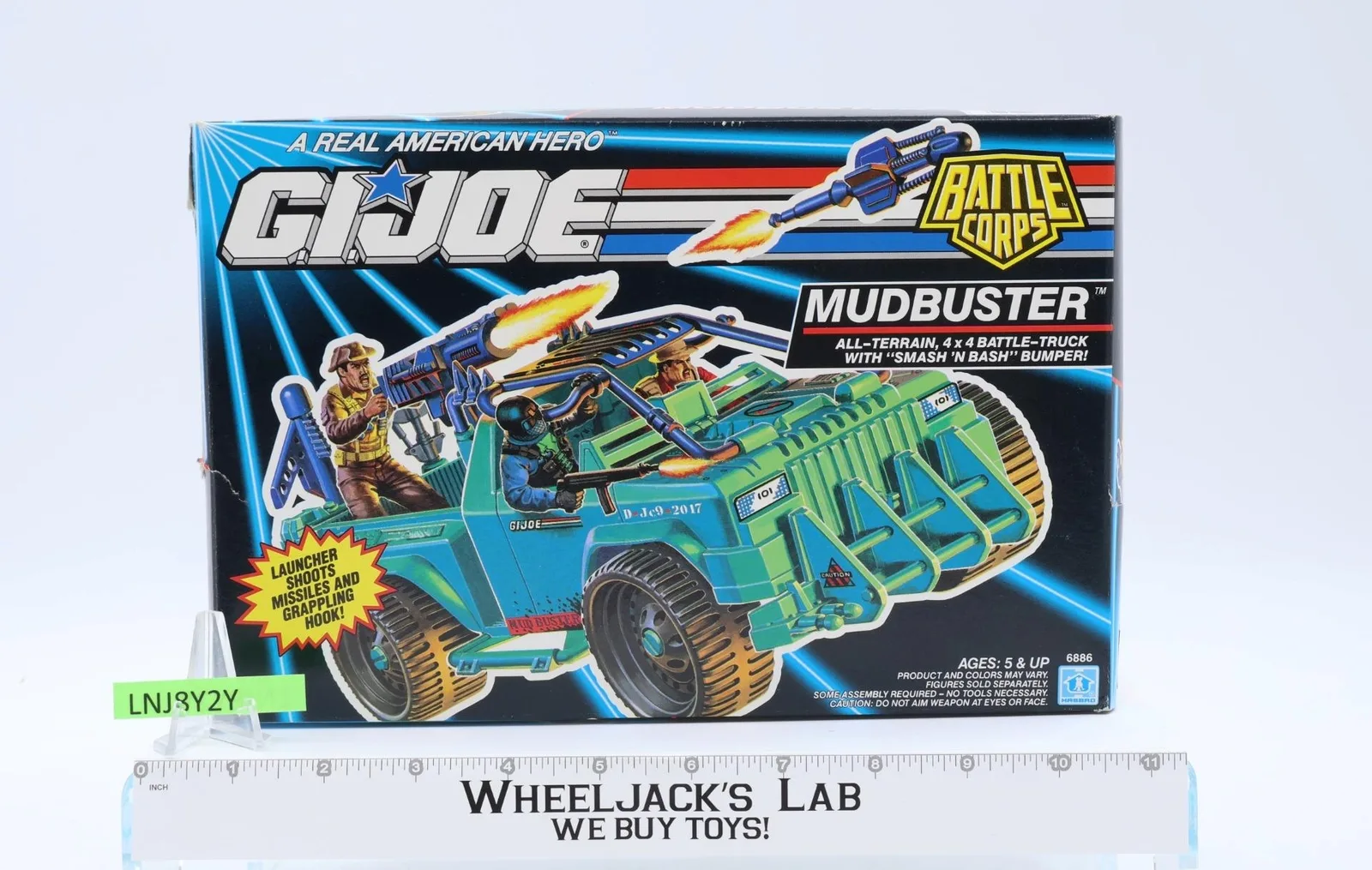 Mudbuster 4x4 100% Complete W/ Box GI Joe Battle Corp 1992 Hasbro ...