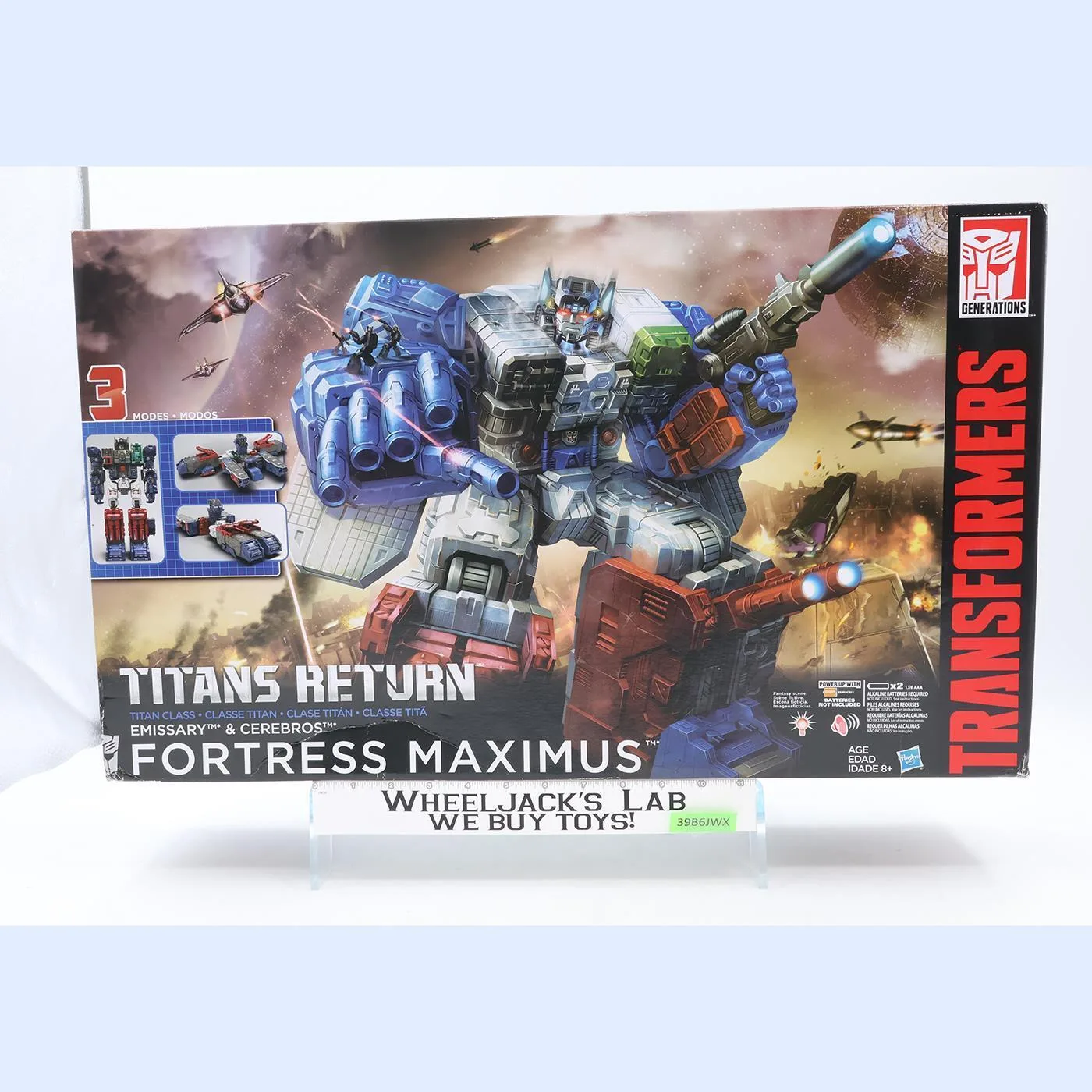 Fortress Maximus Transformers Titans Return 2015 Hasbro Action Figure NEW SEALED - Wheeljack's Lab
