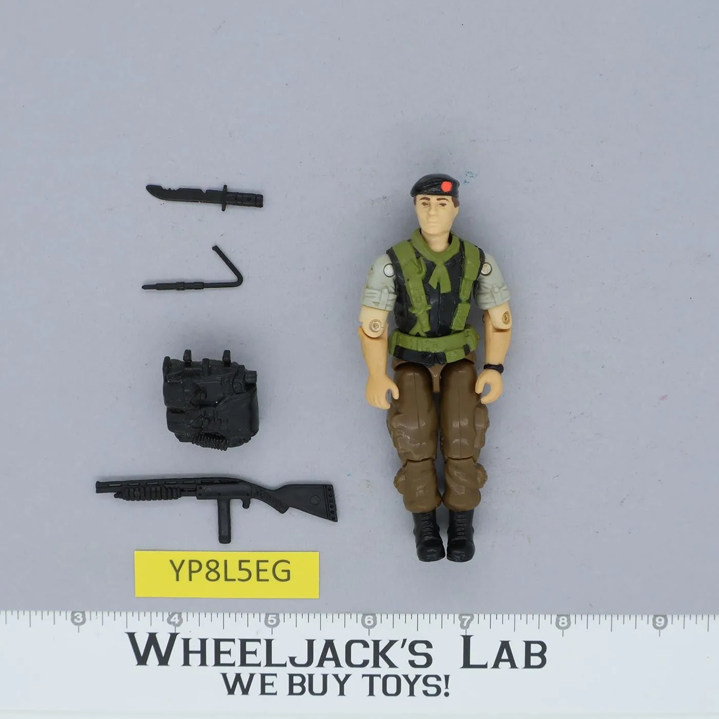 Lt. Falcon V2 Night Force 100% Complete 1988 G.I. Joe Hasbro Vintage ...