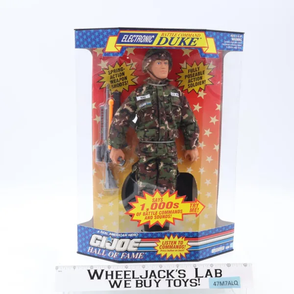 Electronic Battle Command Duke GI Joe Hall of Fame 1992 Hasbro Figure ...