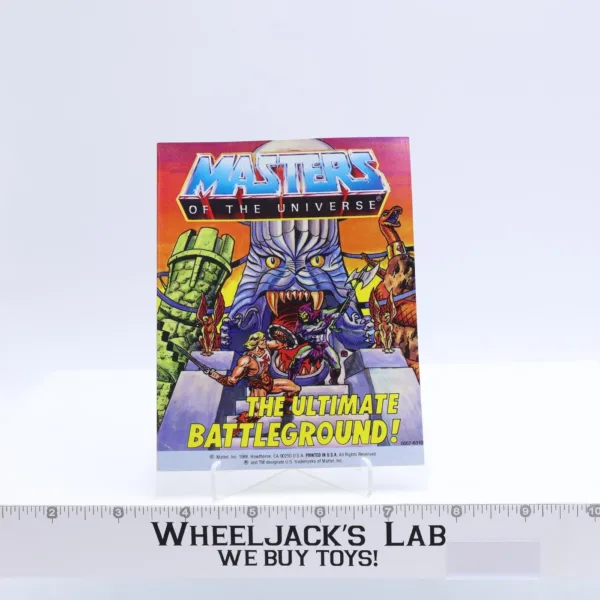 The Ultimate Battleground 1986 Mini Comic He-Man Masters of the ...