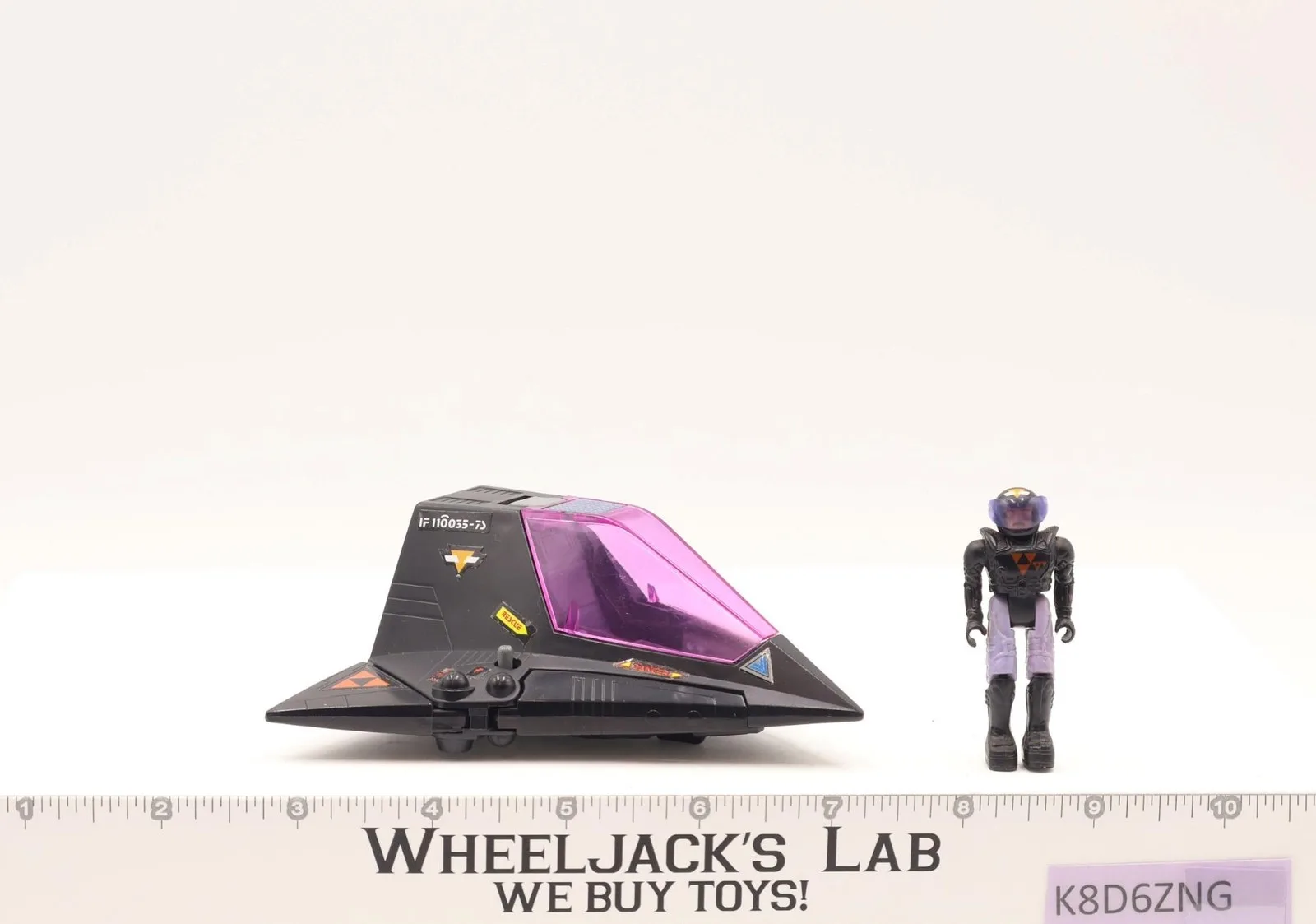 Shadow Parasite W/ LT. Magg Complete Starcom 1986 Coleco Action Figure ...