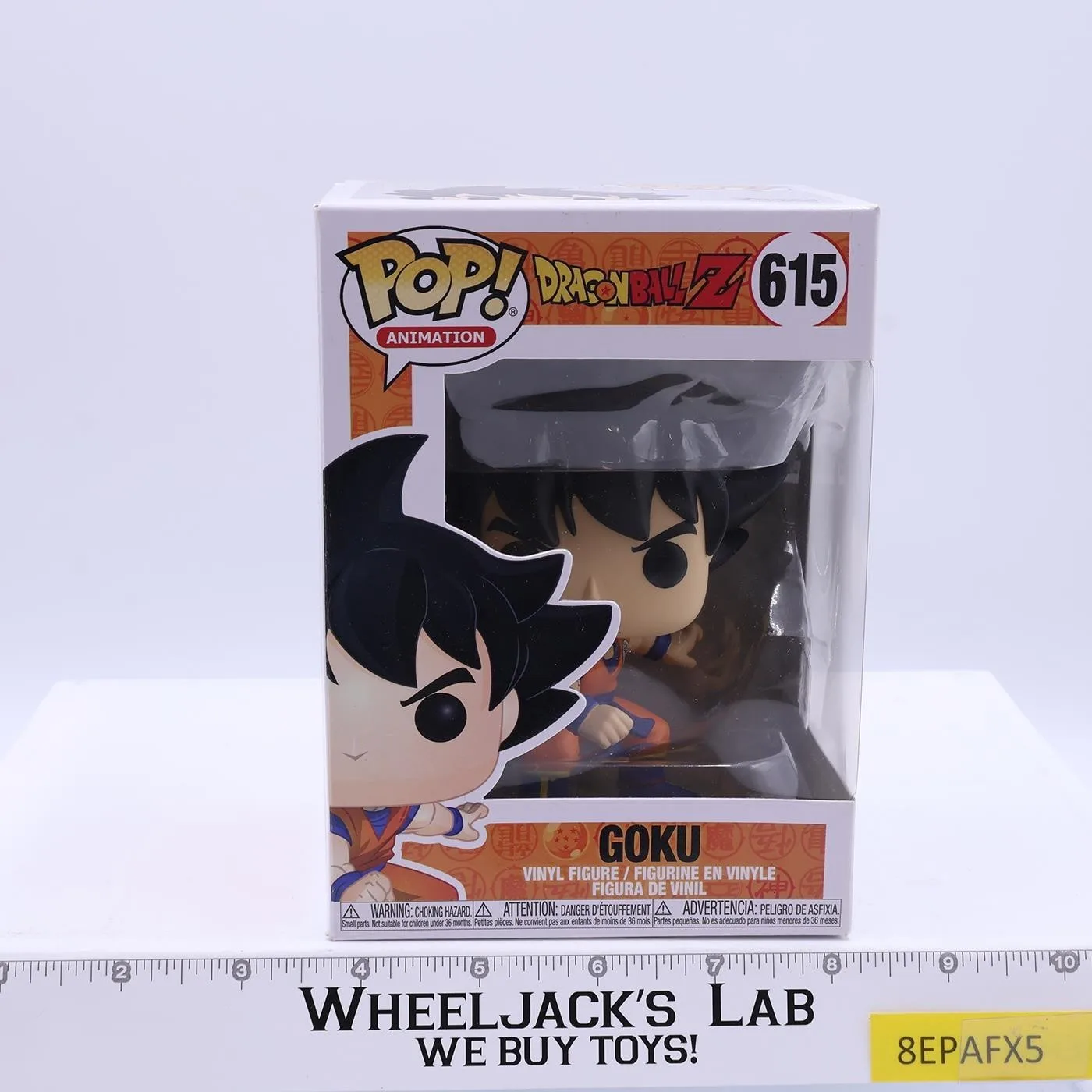 #615 Goku Dragon Ball Z 2019 Funko Pop! Animation Vinyl Figure Toy ...