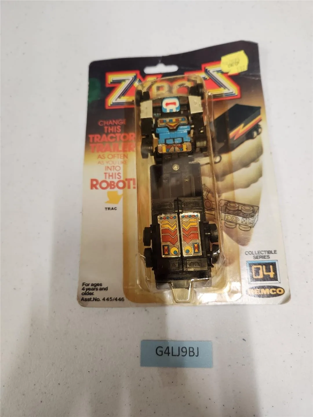 Zybots ZYBOTZ Changeable Tractor Trailer Series 4 Remco 1984 Vintage ...