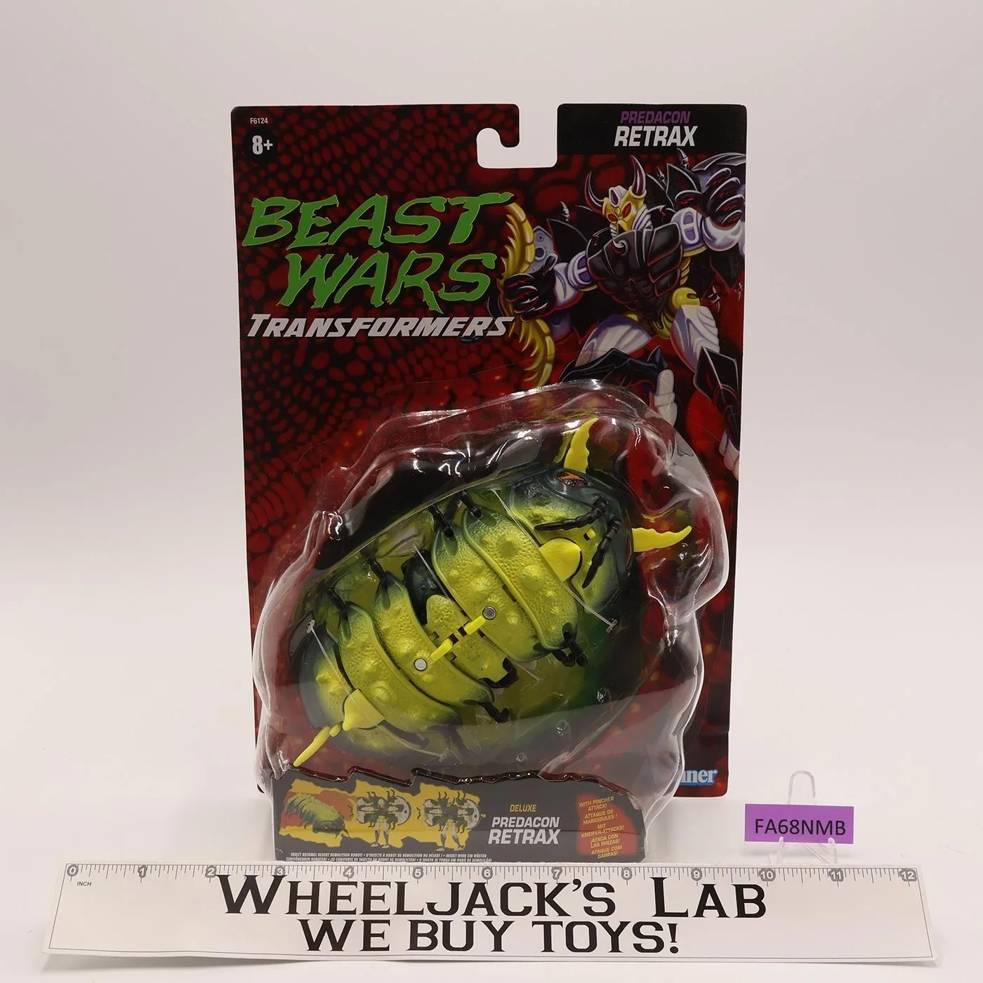Deluxe Predacon Retrax Transformers Beast Wars Reissue 2022 Hasbro NEW ...