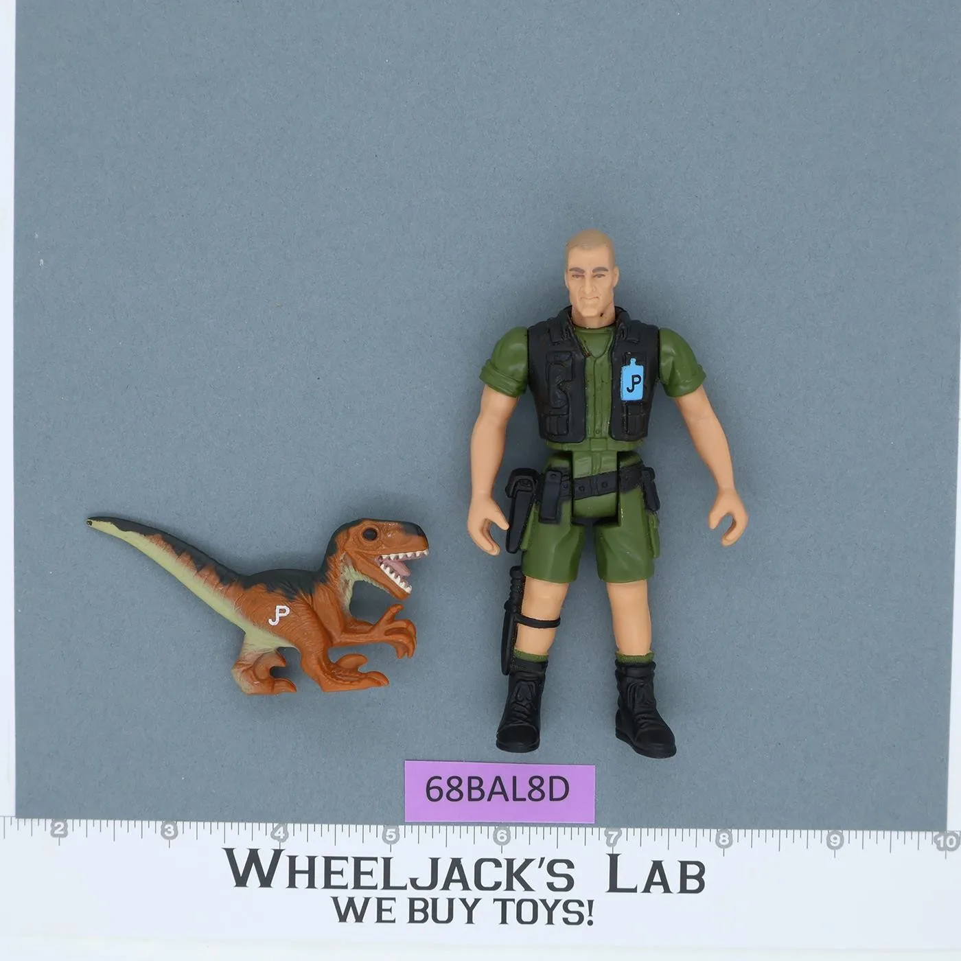 Robert Muldoon Jurassic Park Series II 1993 Kenner Vintage Action ...