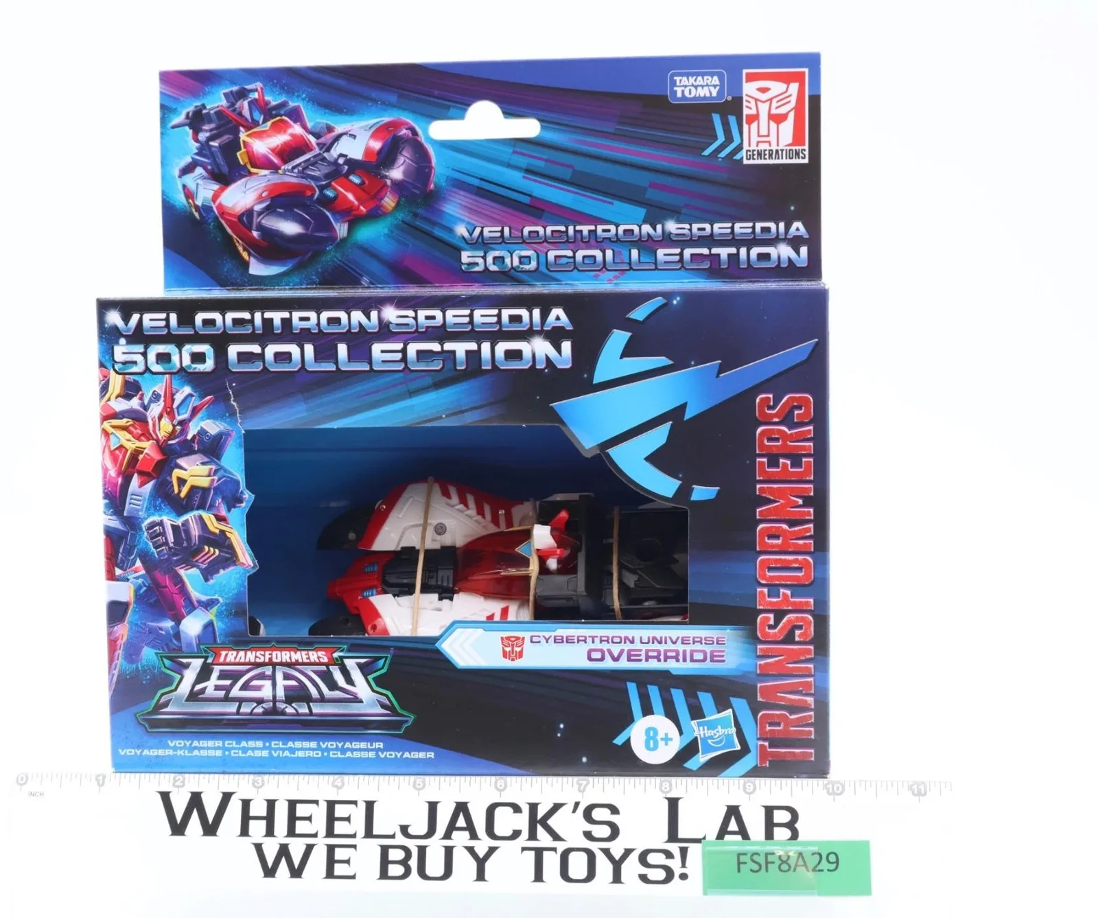 Override Transformers Legacy Velocitron Speedia 500 Collection Hasbro ...