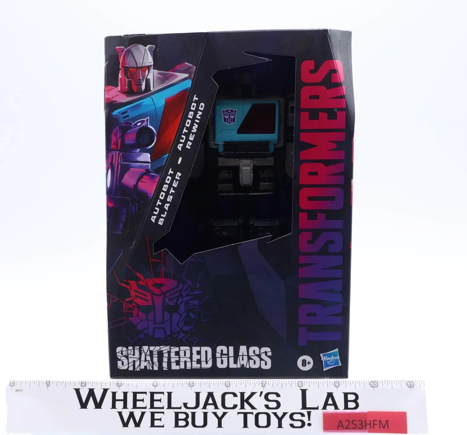 Blaster & Rewind Transformers Shattered Glass 2022 Hasbro Pulse NEW ...
