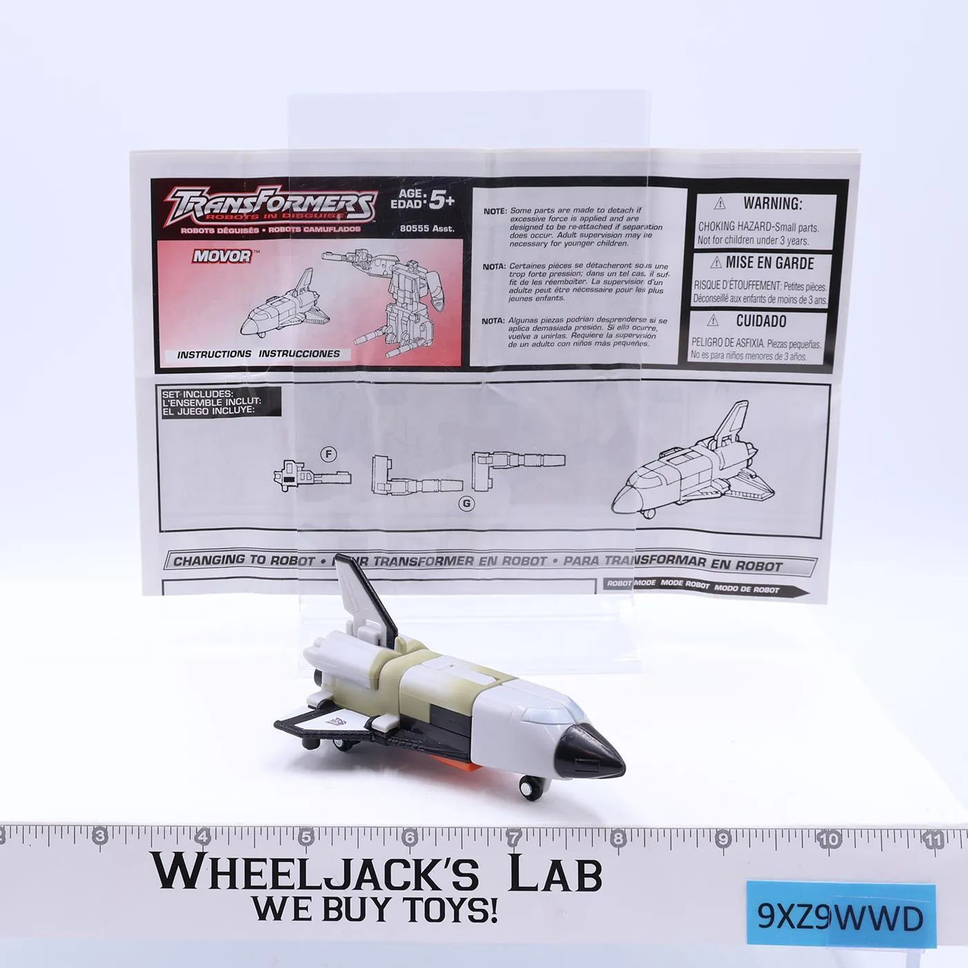 Movor Transformers Robots in Disguise 2001 Hasbro Action Figure ...