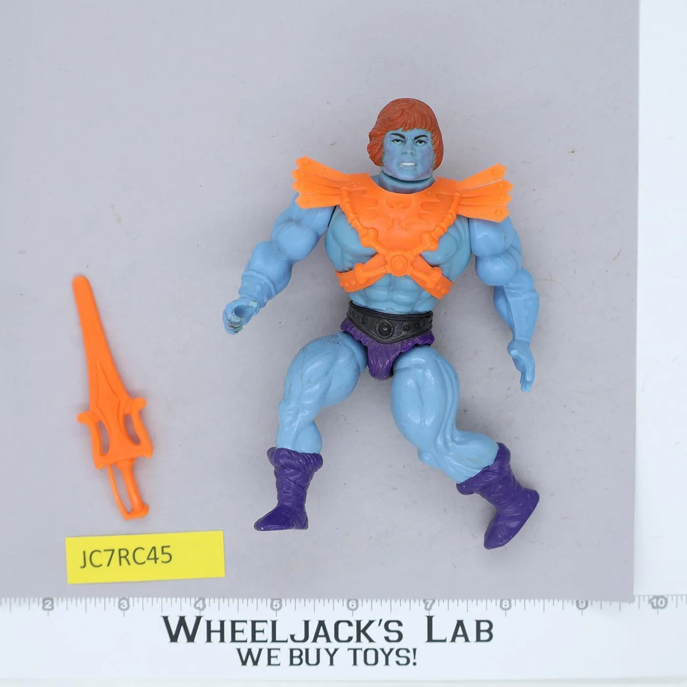 Faker 100% Complete He-Man Masters of the Universe MOTU 1983 Mattel ...
