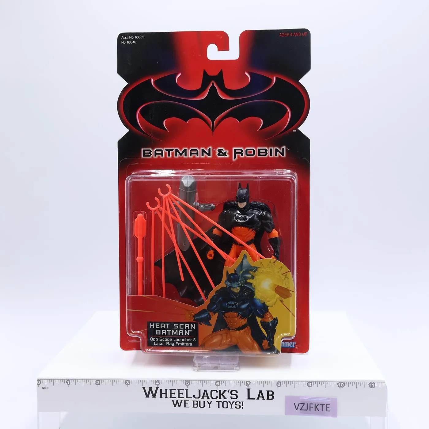 Heat Scan Batman DC Comics Batman & Robin 1997 Kenner Action Figure NEW ...