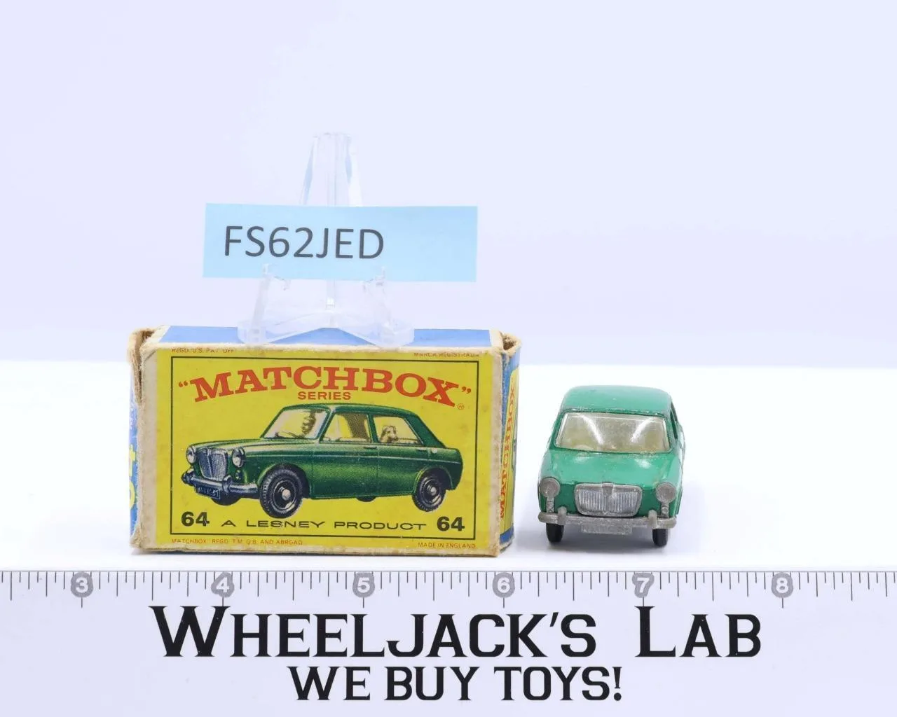 M.G. 1100 64 Lesney Matchbox Series 1960's Made In England - Wheeljack ...