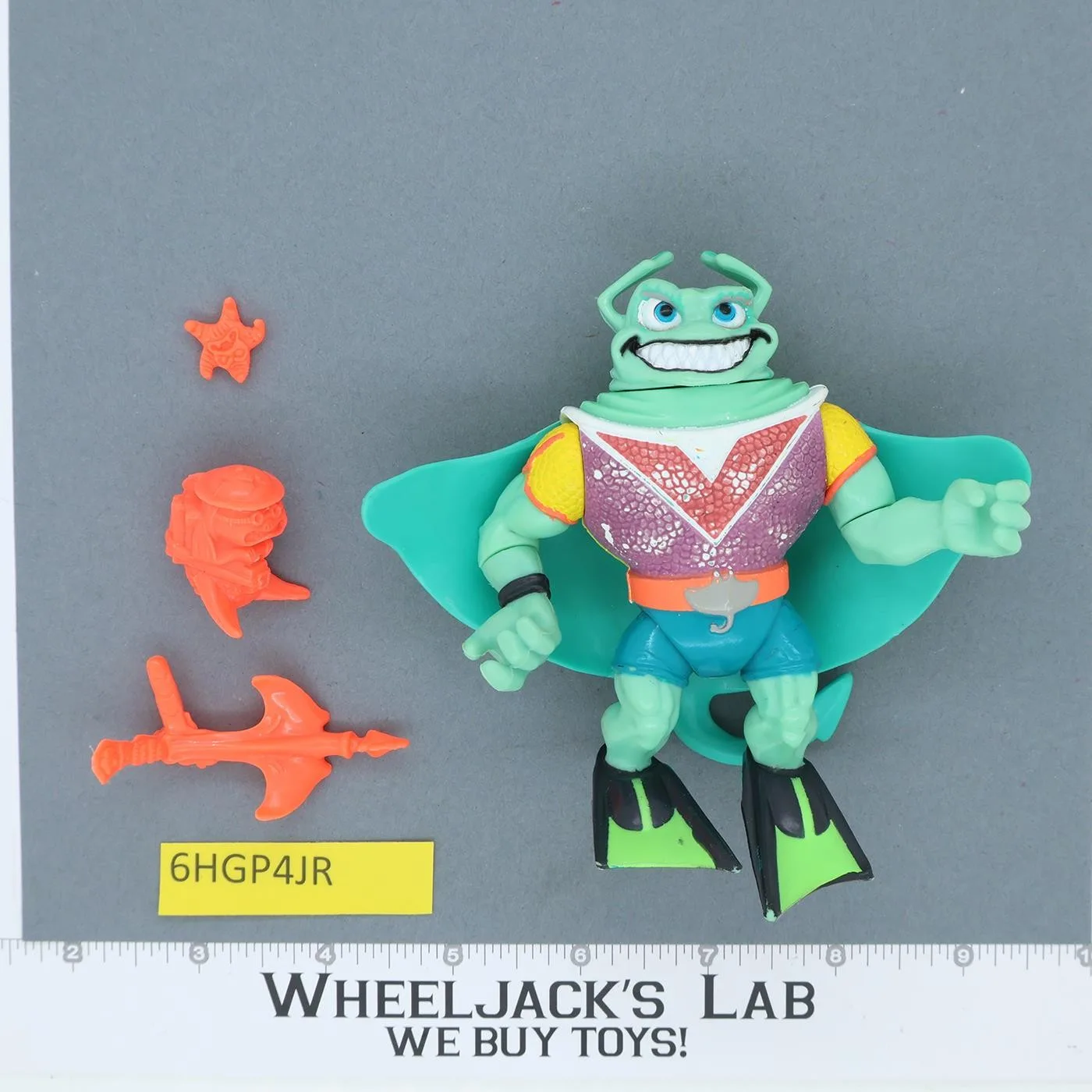 Ray Fillet Color Changing 100% Complete Teenage Mutant Ninja Turtles ...