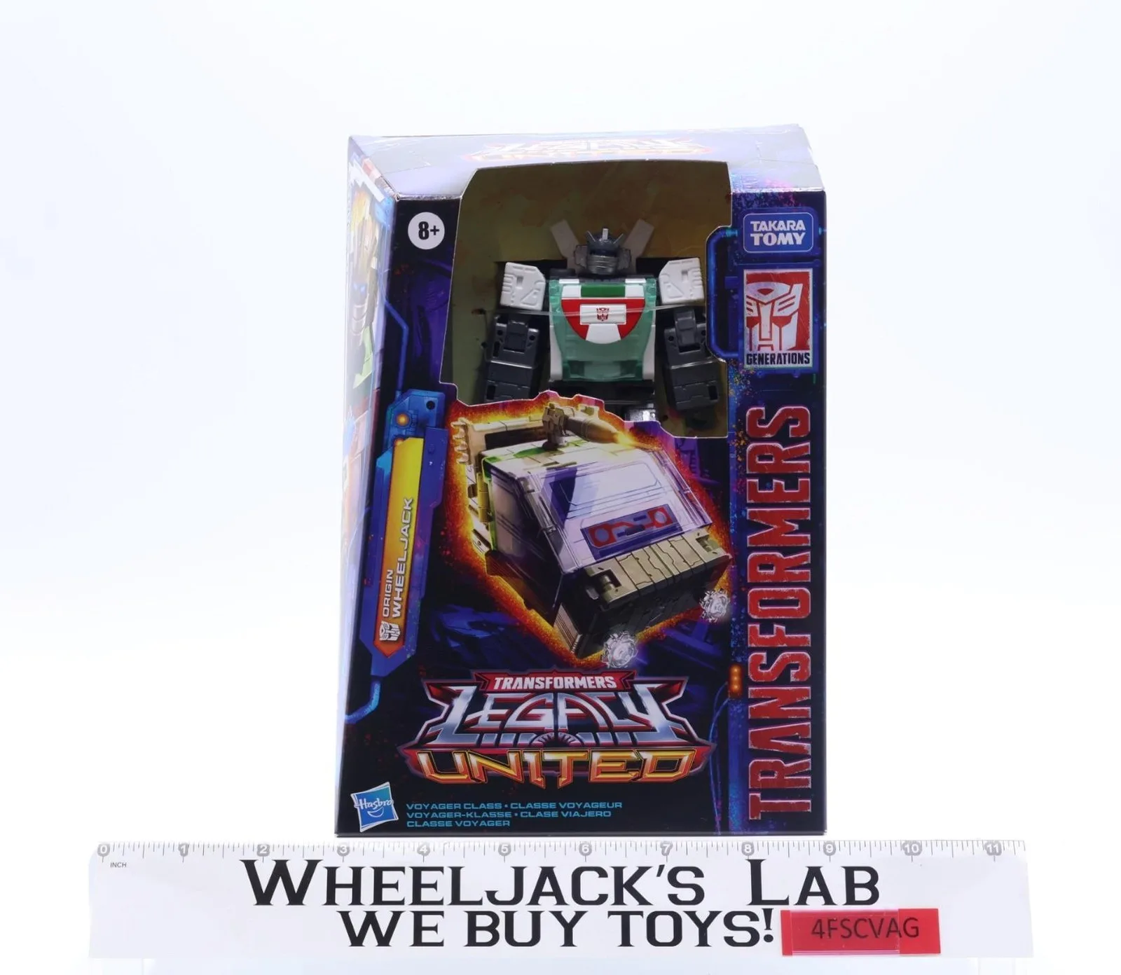 Origin Wheeljack Transformers Legacy United 2024 Hasbro Action Figure ...