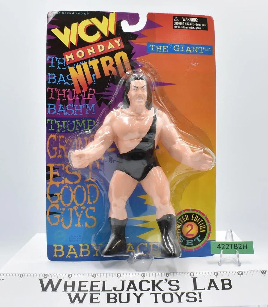 The Giant WCW Monday Nitro Collectable Wrestlers MOSC Original ...