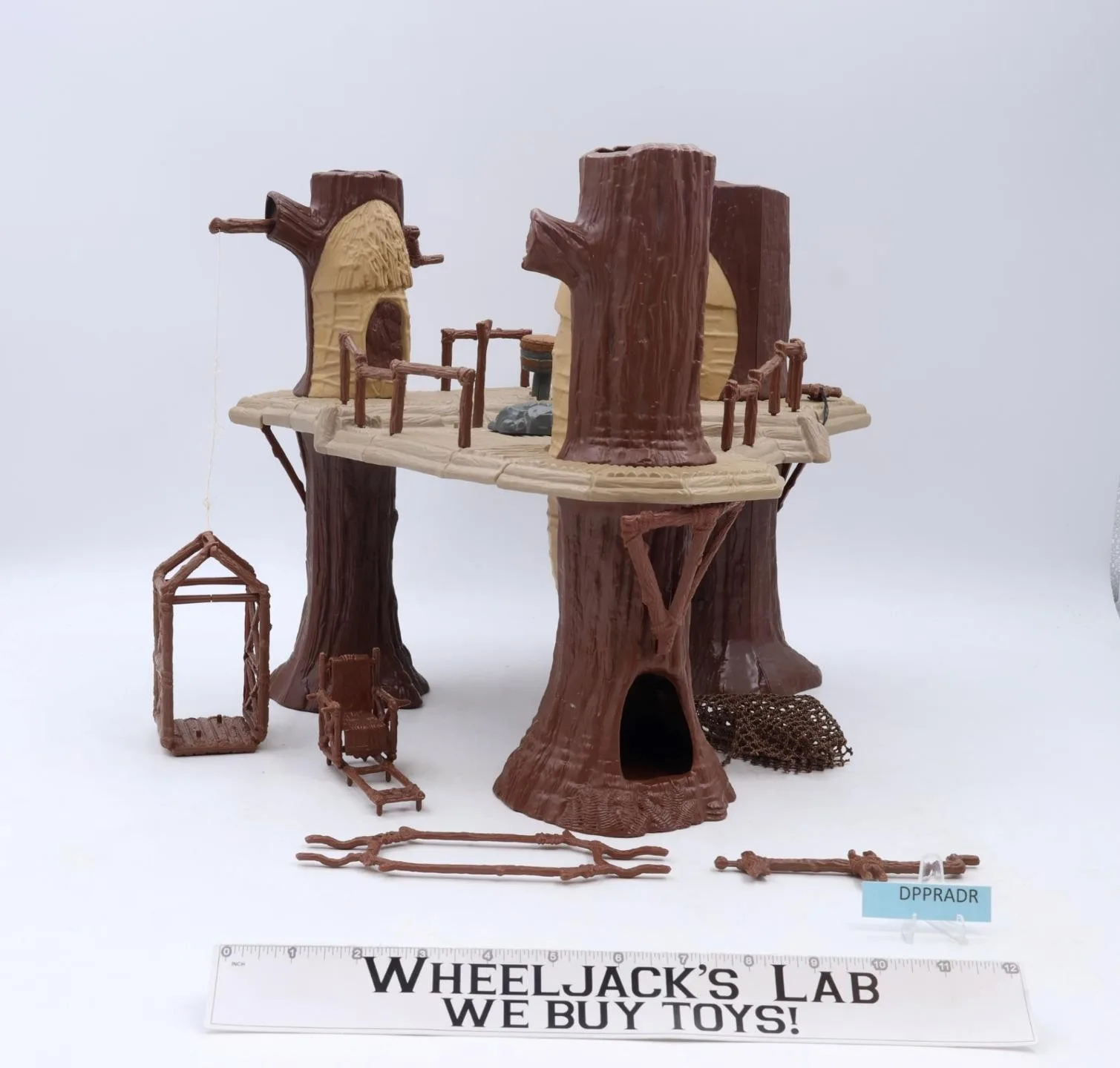 Endor Ewok Village 100% Complete Star Wars ROTJ 1983 Kenner Vintage ...