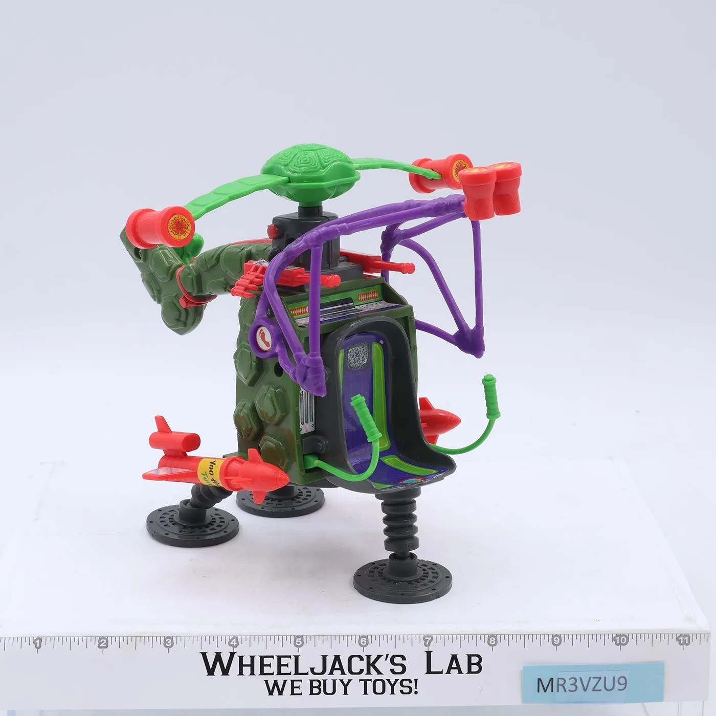 Rocksteady's Pogocopter Complete TMNT Teenage Mutant Ninja Turtle 1991 ...