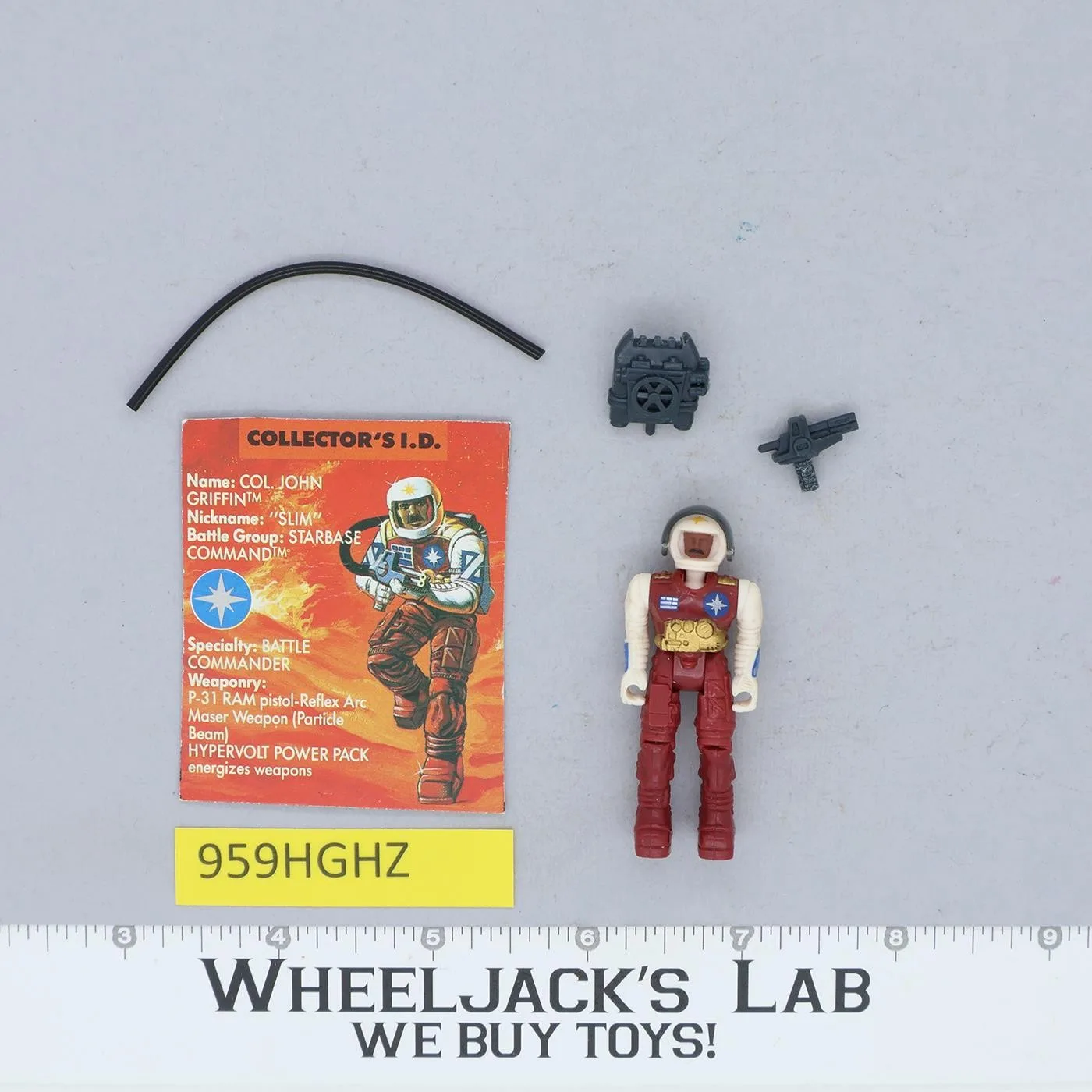 Col. John "Slim" Griffin Starcom 1986 Coleco Action Figure - Wheeljack ...