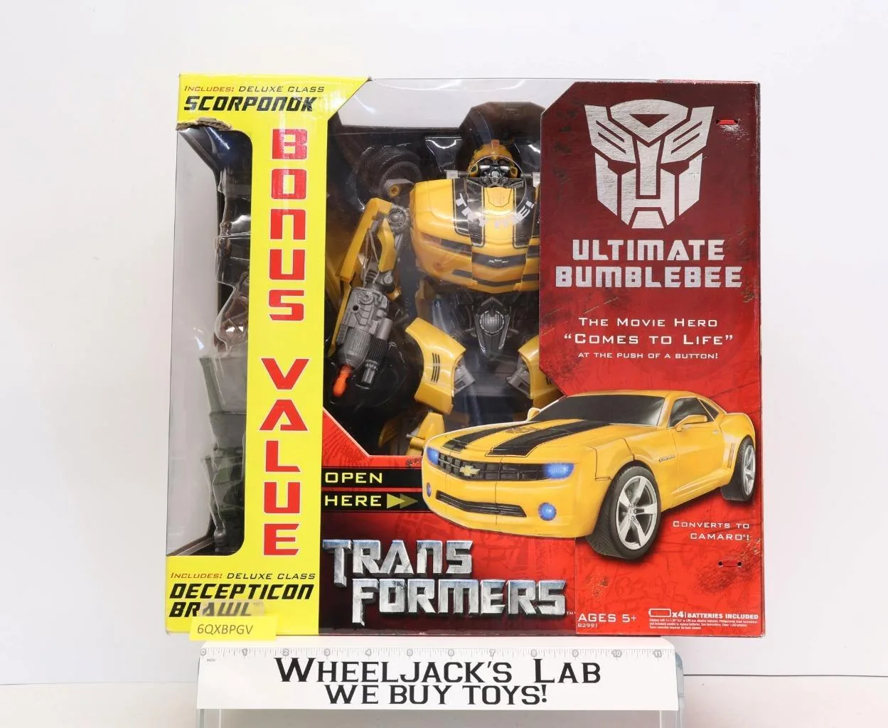 Ultimate Bumblebee W/ Brawl & Scorponox Transformers 2007 Hasbro NEW ...