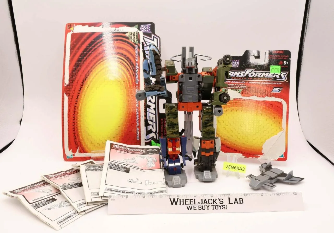 RID Ruination Set 2001 Hasbro Transformers Action Figures Mega-Ocatane ...