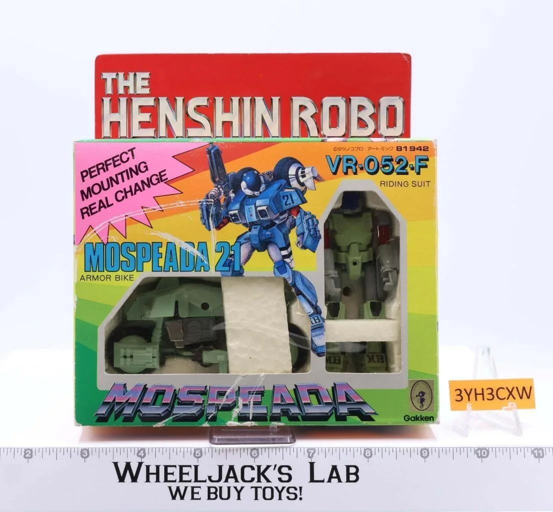 Henshin Robo VR-052-F Mospeada 21 Gakken Mospeada Robotech Action Figure - Wheeljack's Lab
