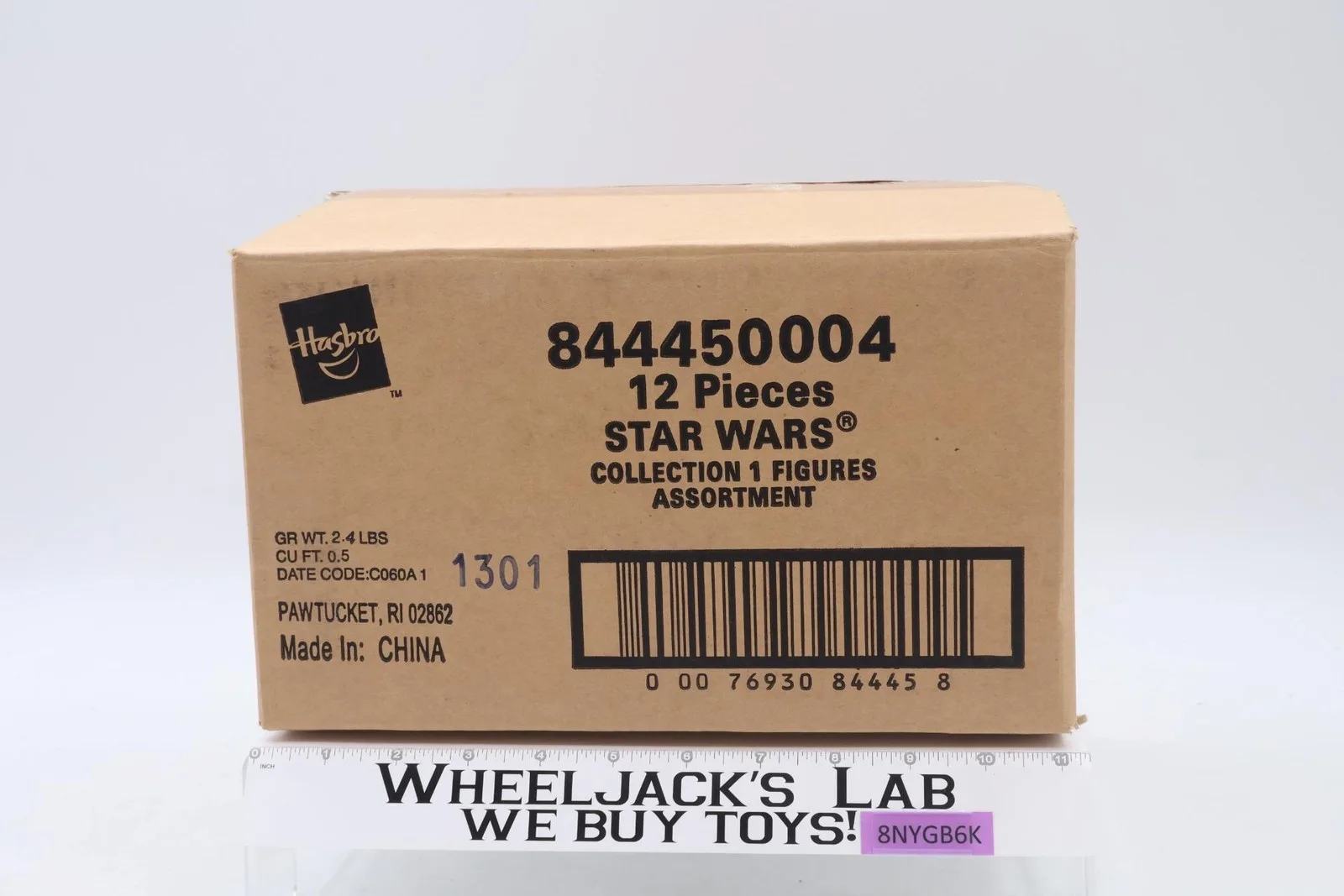 Star Wars 12-Pc Action Figure Assortment #1 Case No. 8445004E Hasbro ...