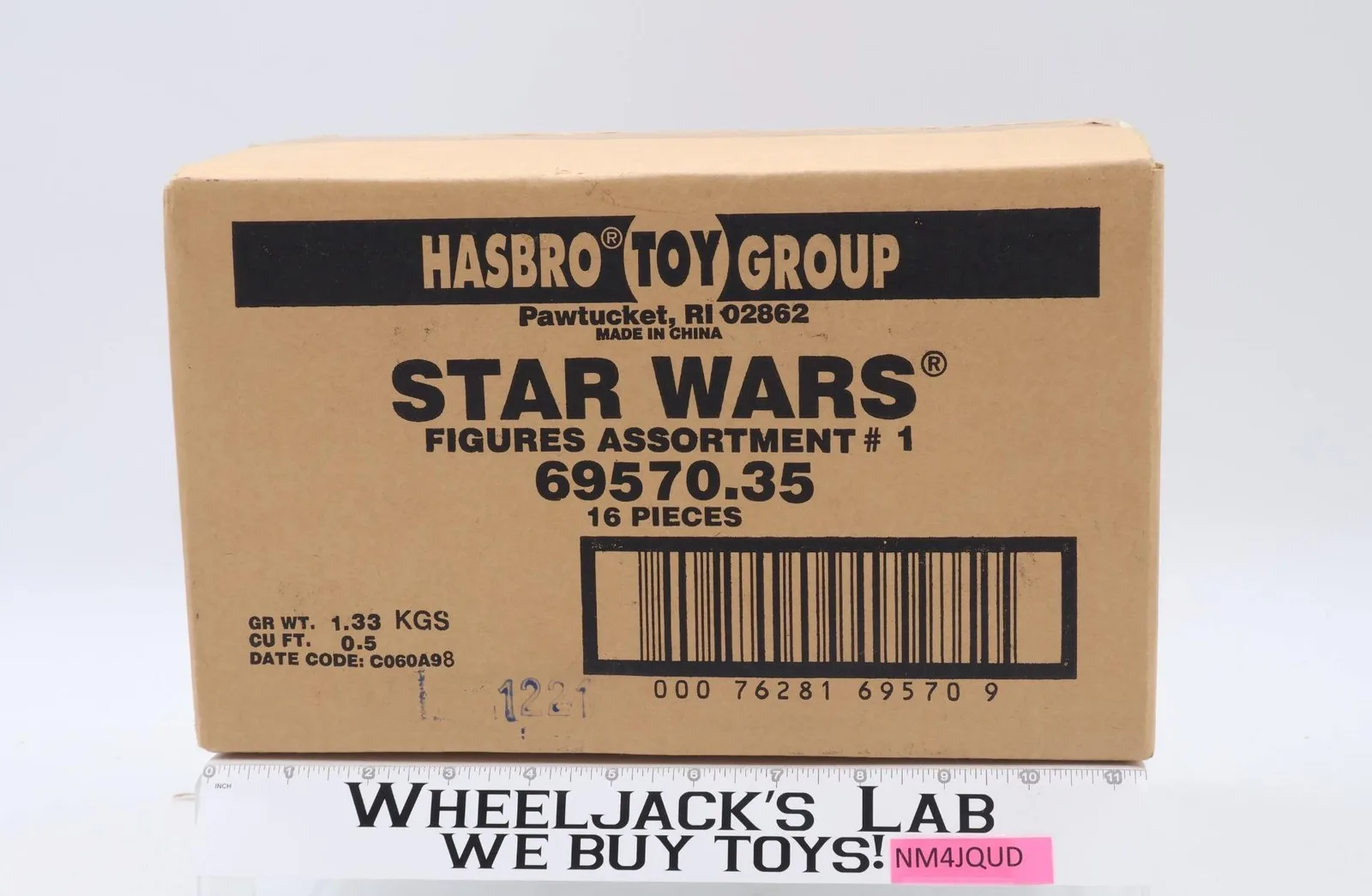 Star Wars 16-Pc Action Figure Assortment #1 Case No. 69570.35 Hasbro ...