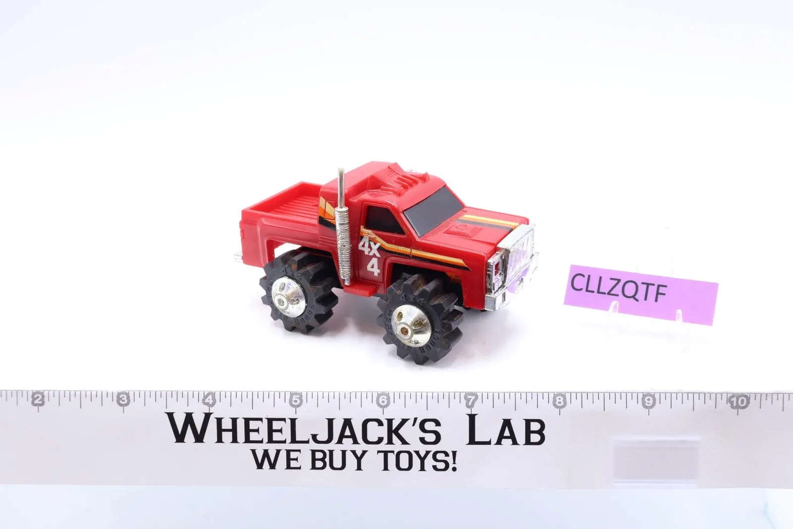 Red Chevy GMC Pickup Truck 4x4 Stompers Schaper Rough Riders LJN WORKS ...