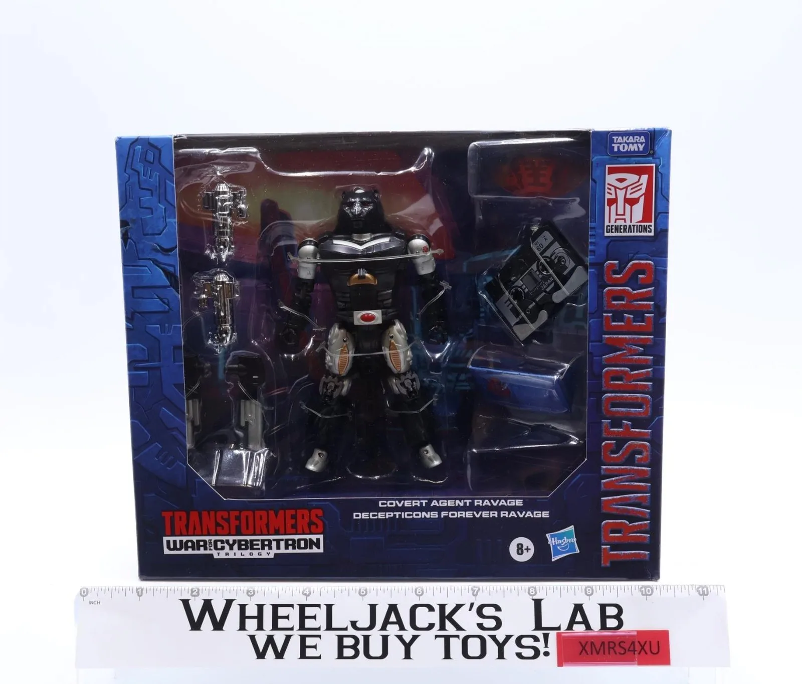 Covert Agent Ravage Transformers War for Cybertron Trilogy 2021 Hasbro ...