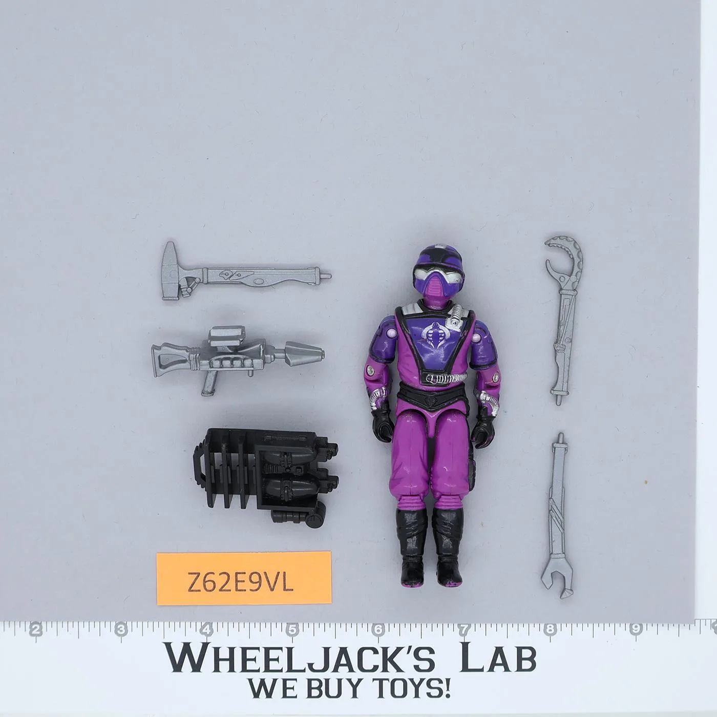 Techno-Viper V1 1987 G.I. Joe Hasbro Vintage Action Figure - Wheeljack ...