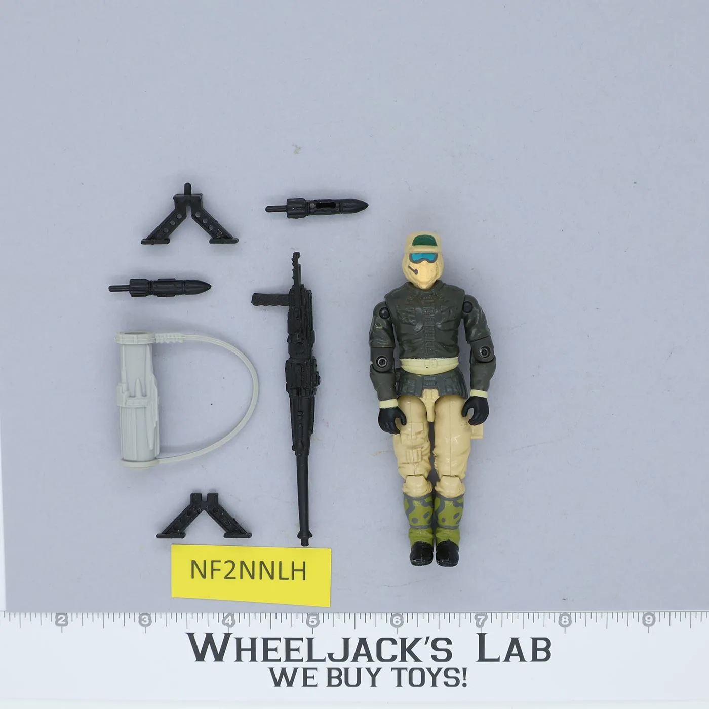 Rampart V1 100% Complete G.I. Joe 1990 Hasbro Vintage Action Figure ...