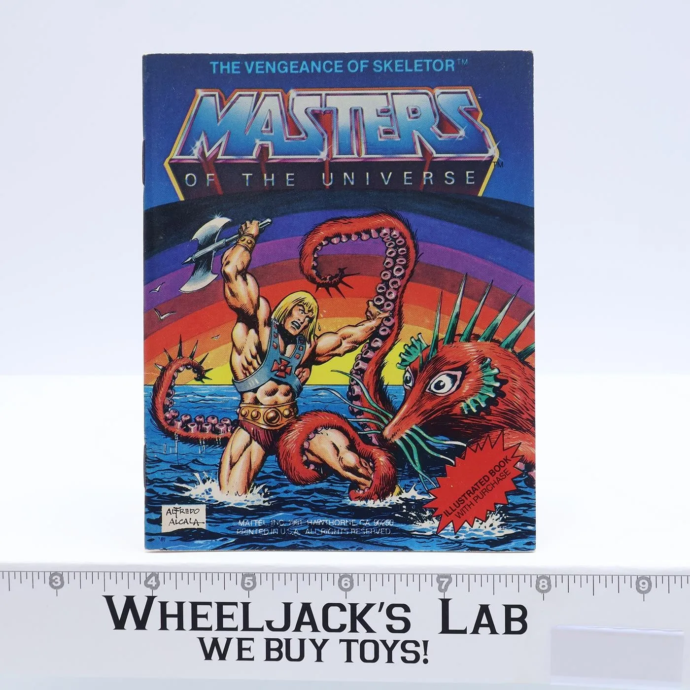 The Vengeance of Skeletor Mini Comic Book He-Man MOTU 1982 - Wheeljack ...