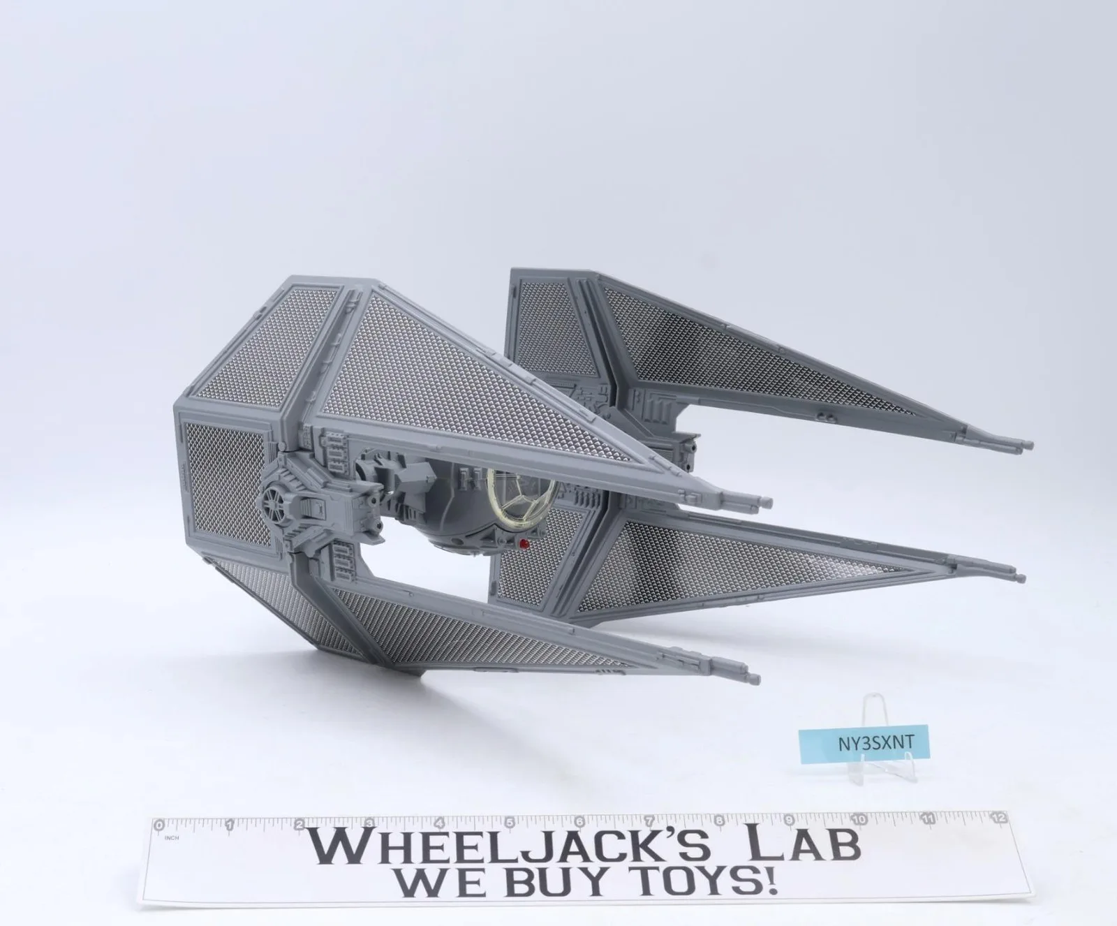 Imperial Tie Interceptor 100% Complete WORKS Star Wars ROTJ 1983 Kenner ...