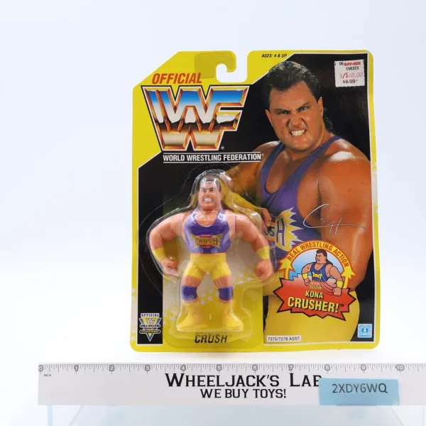 Crush Kona Crusher Series 7 WWF Wrestling 1993 Hasbro Action Figure NEW ...