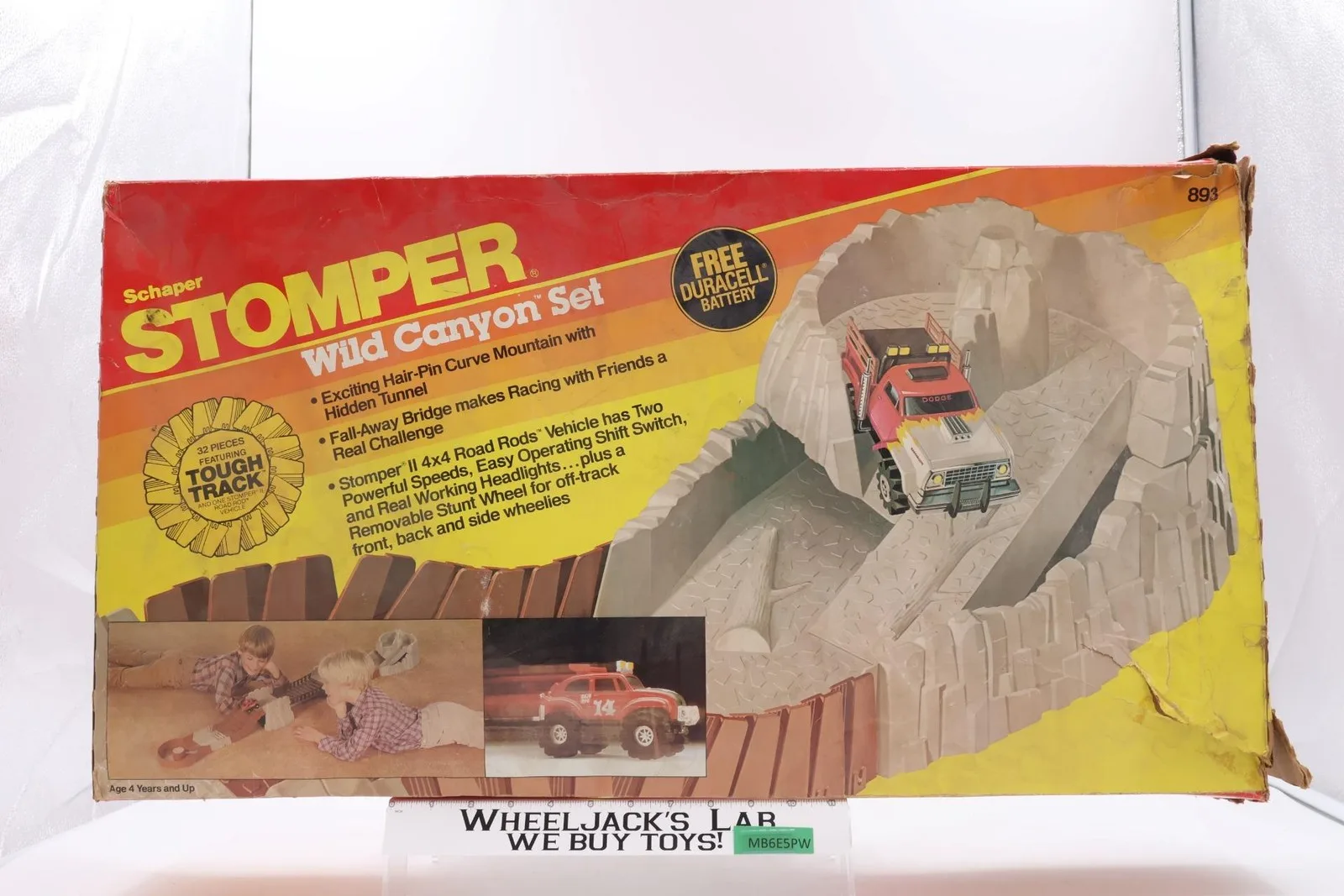 Wild Canyon Track W/ Box 4x4 Stompers Rough Riders 1983 Schaper Vintage ...
