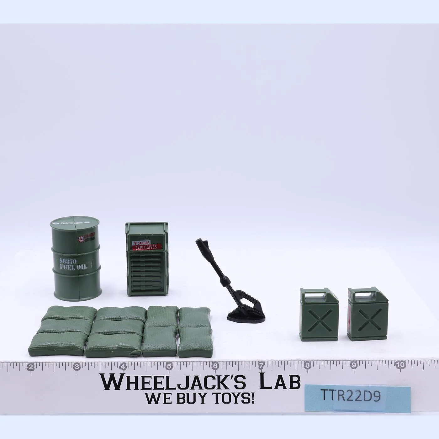 Mortar Defense Unit G.I. Joe Hasbro 1984 Vintage Action Figure Playset ...