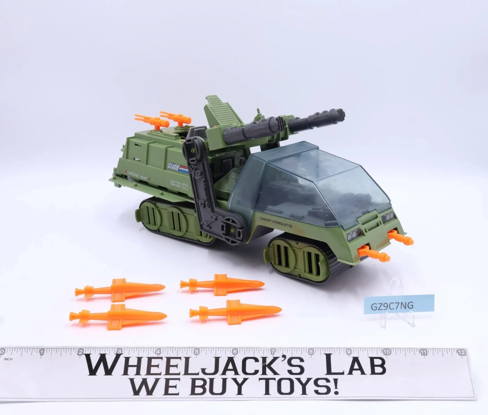 HAVOC H.A.V.O.C. 100% Complete GI Joe 1986 Hasbro Vintage Action Figure ...