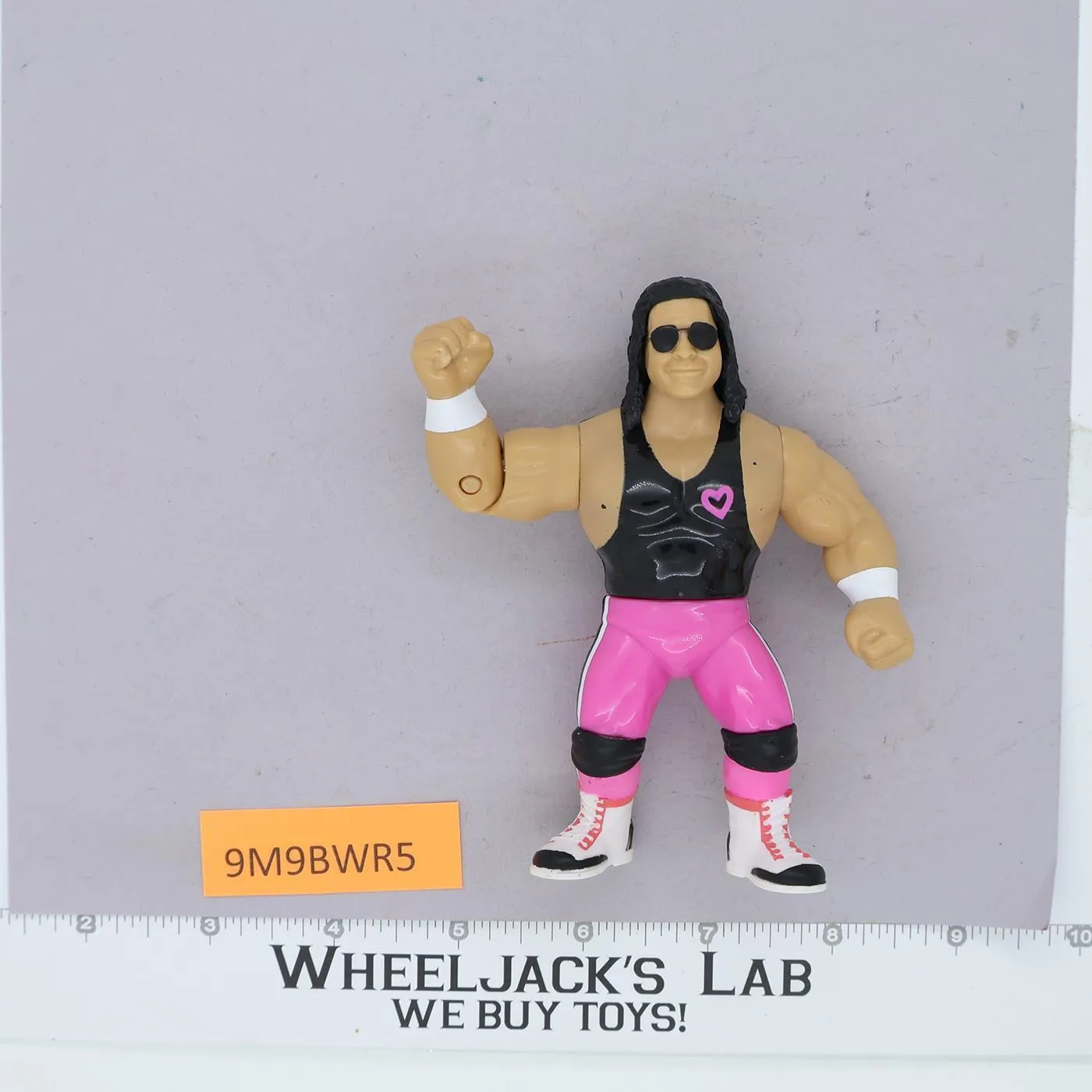 Bret Hart Hitman WWE Retro 2022 Series 12 Mattel Wrestling Action ...