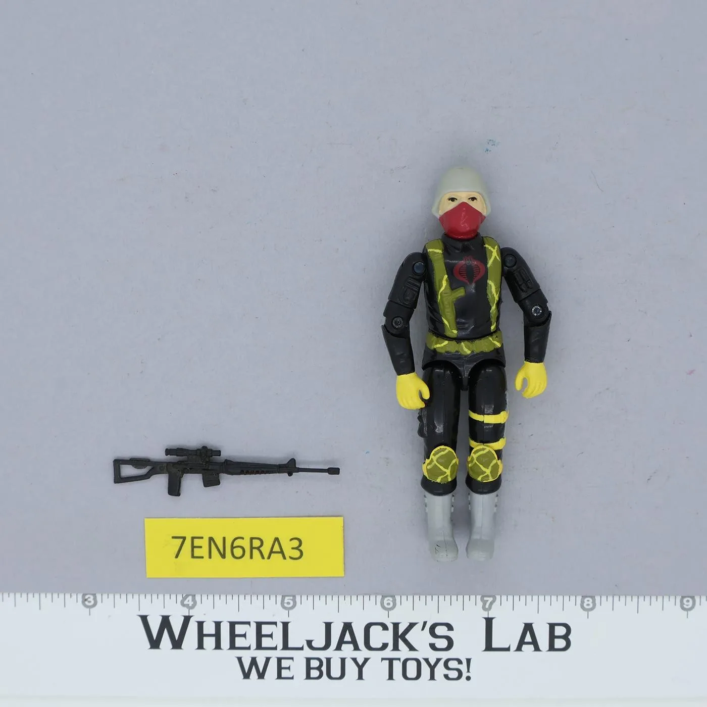 Python Officer V1 100% Complete 1989 G.I. Joe Hasbro Vintage Action ...